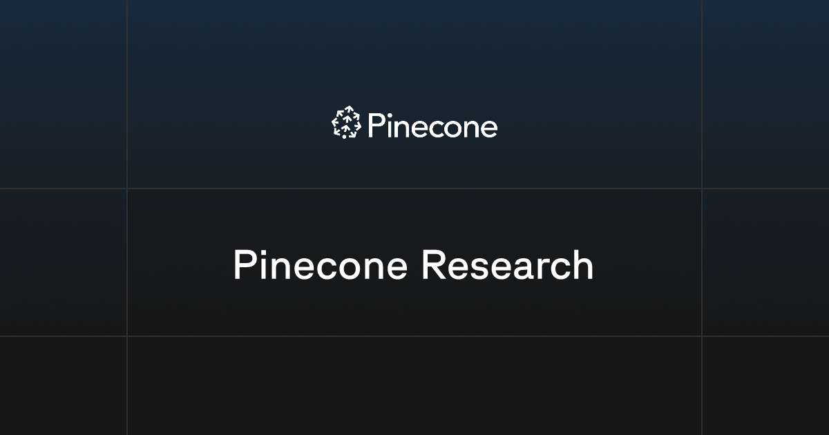 Pinecone Research | Pinecone