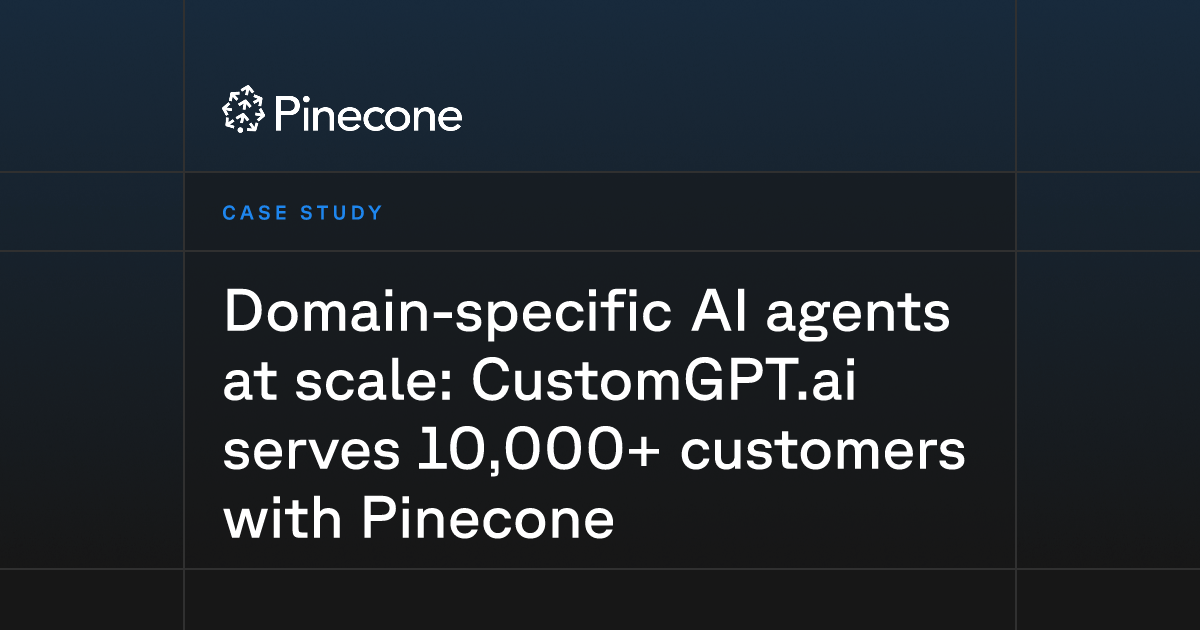 Domain-specific AI agents at scale: CustomGPT.ai serves 10,000 ...