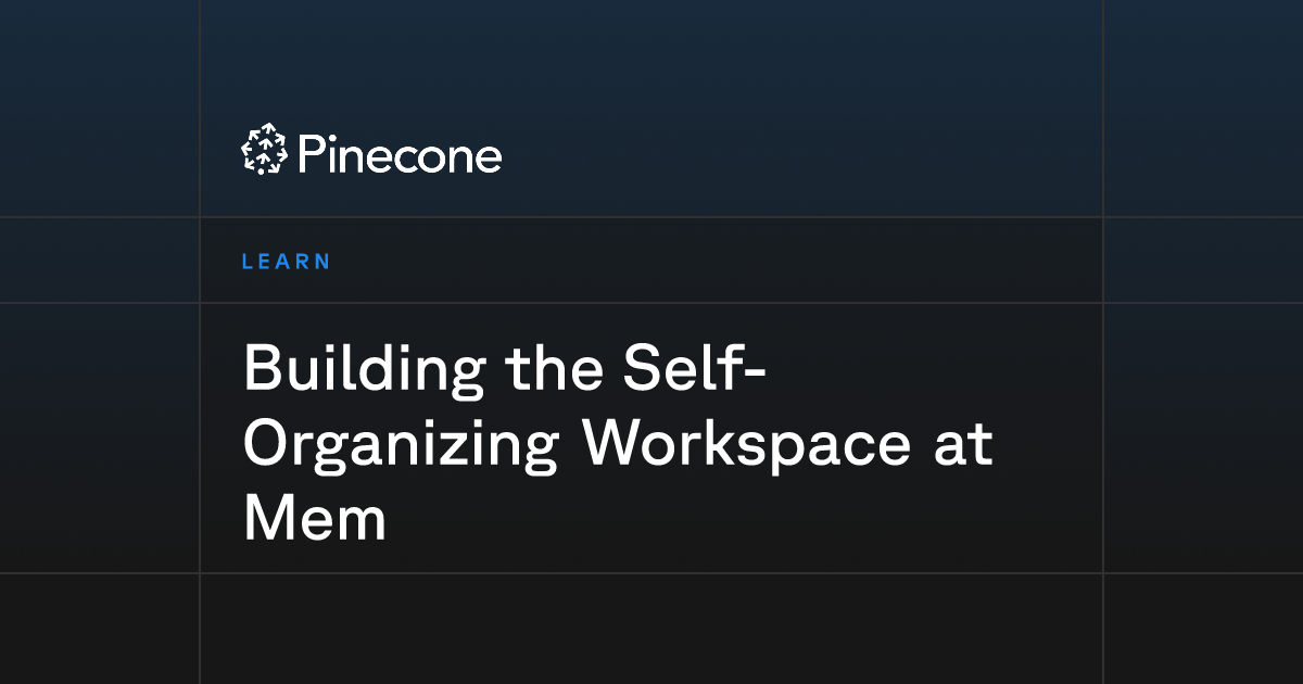 Mem Self Organizing Workspace