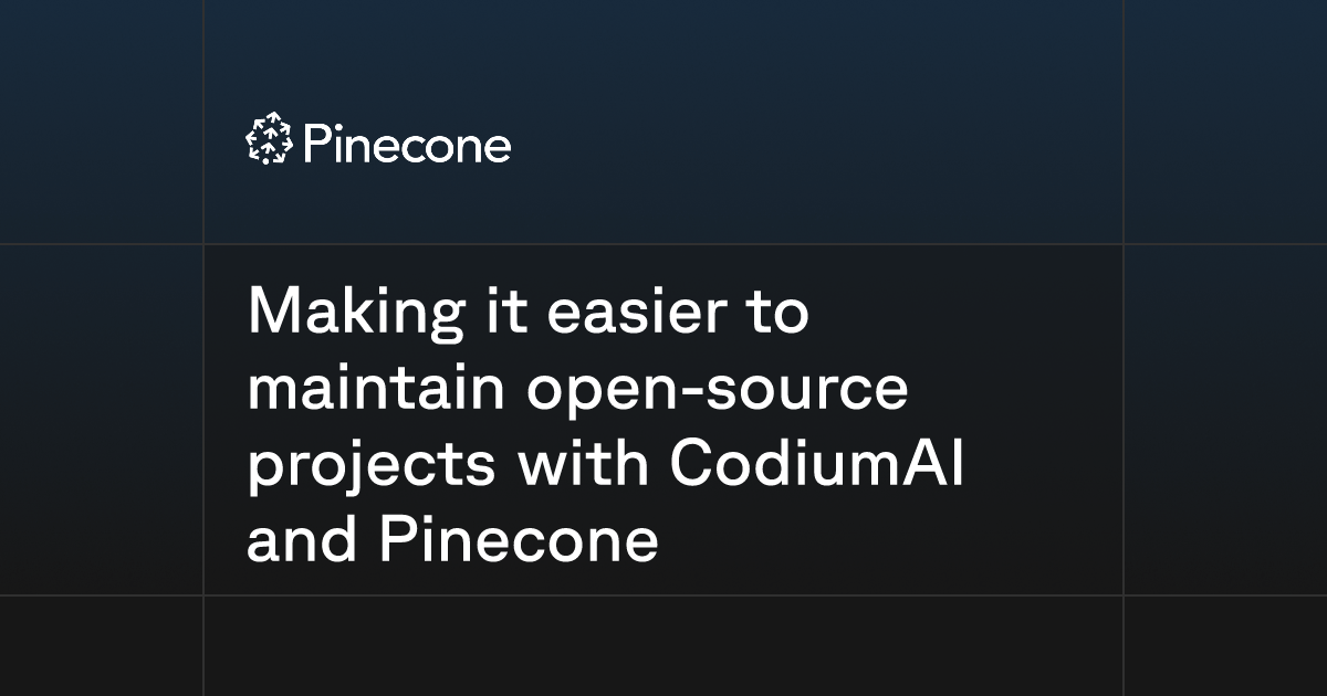 Making it easier to maintain open-source projects with CodiumAI and ...